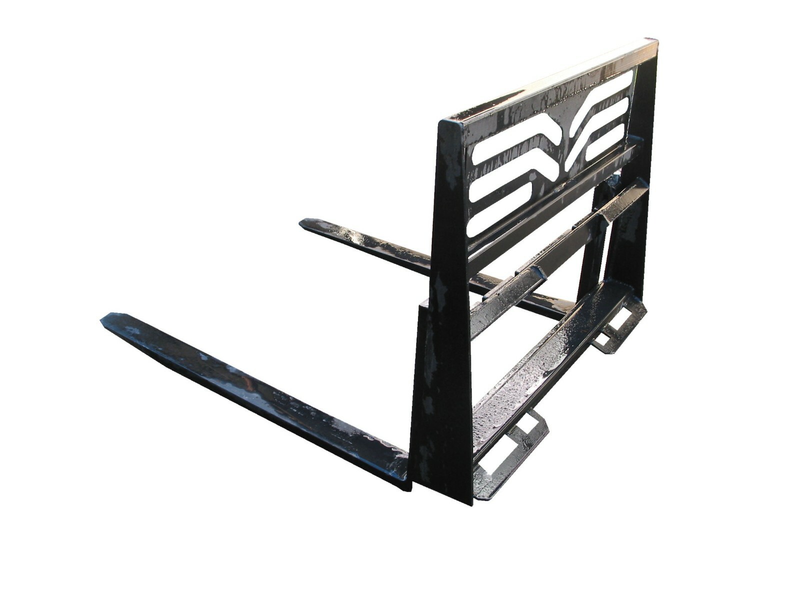 48" Pallet Fork Attachment skid steer Tractor Forks Kubota quick tach ...