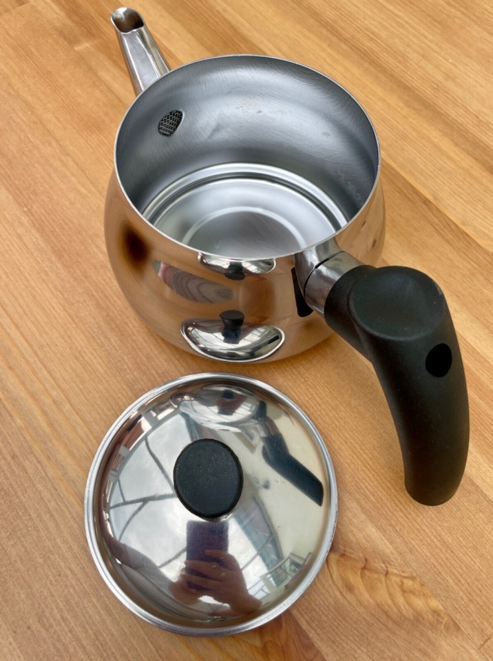 Traditional Teapot Stainless Steel Caydanlik Turkish Double Kettles XS ...