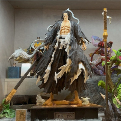 AC Studio Bleach Zaraki Kenpachi Statue In Stock 1/4 Scale Pu H61cm ...