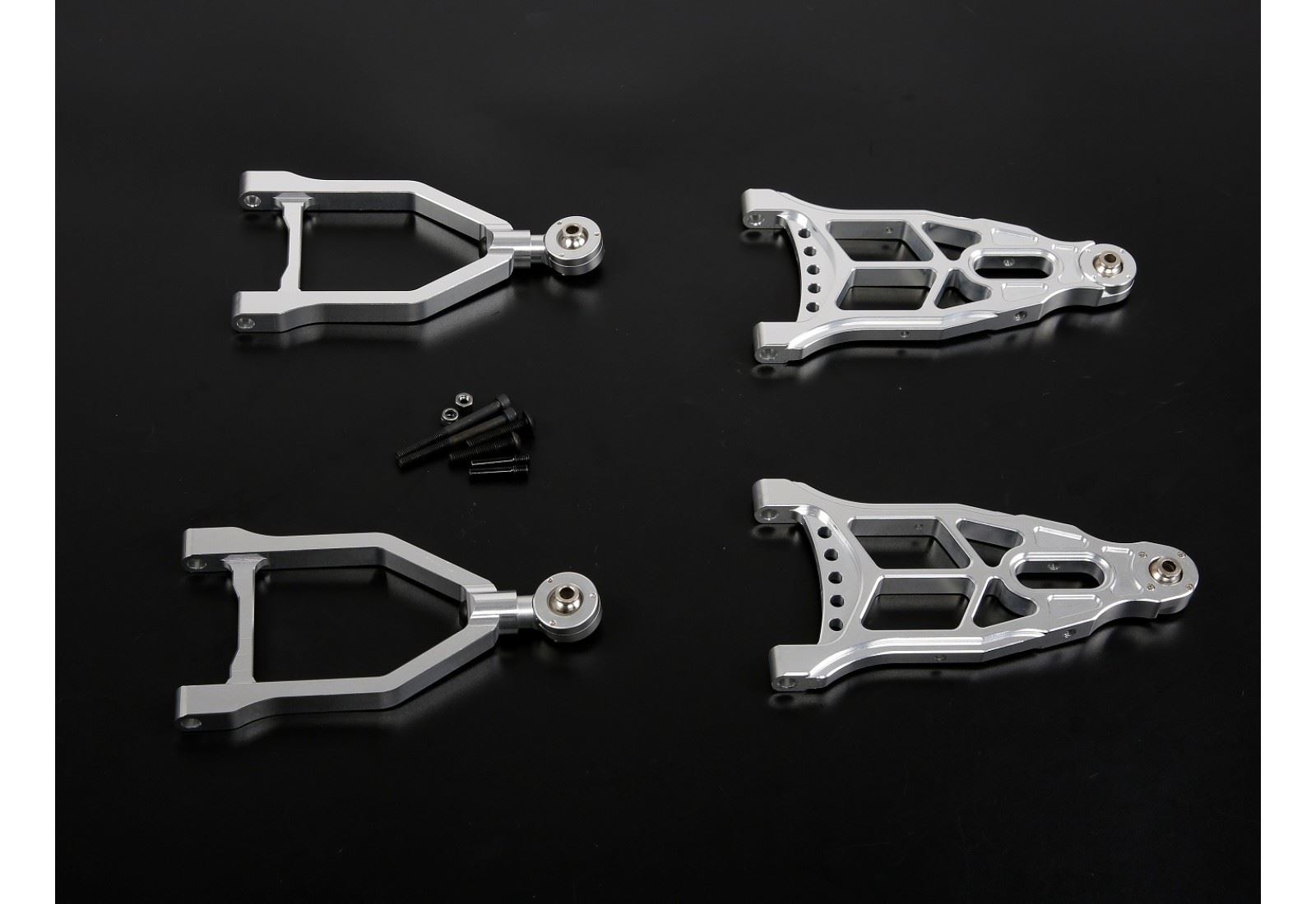 Rovan Extended CNC Aluminum Front Suspension Arm Kit Fit 1/5 HPI Baja ...