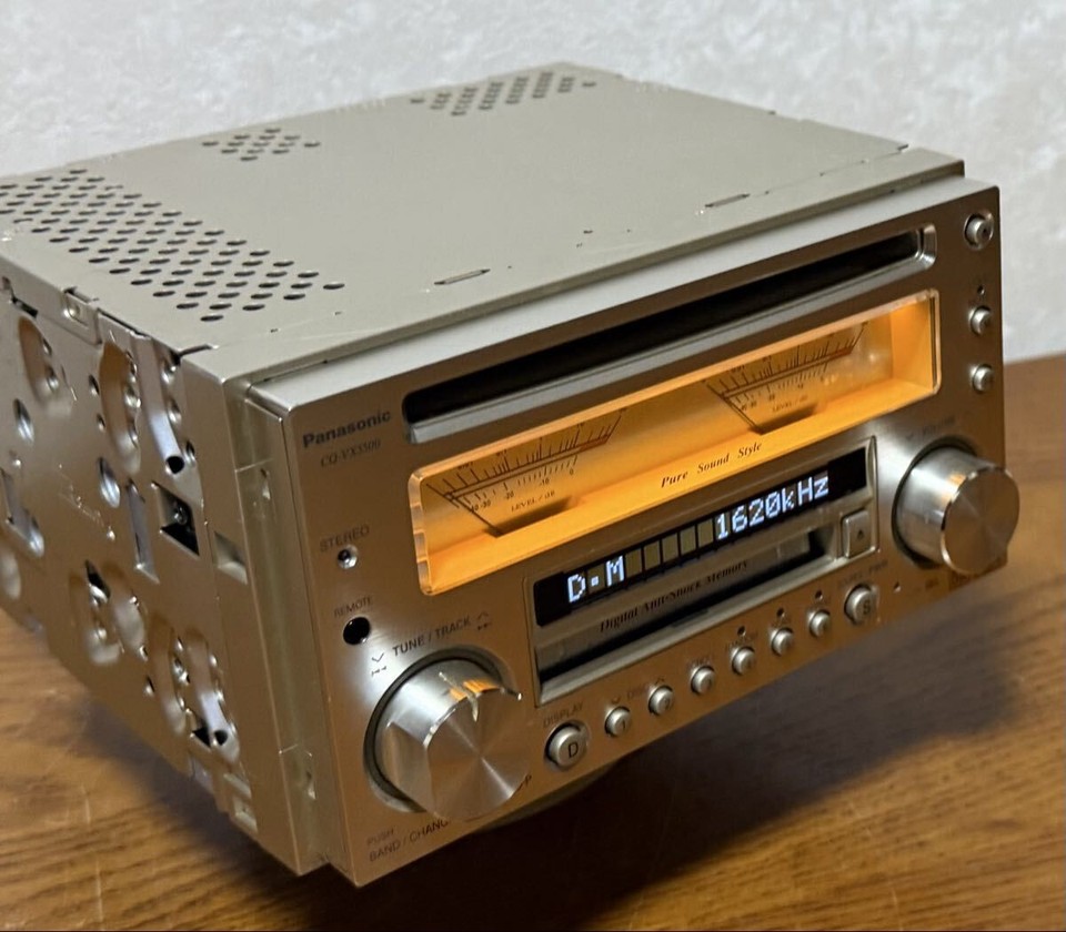 Tested Panasonic CQ-VX5500 CD MD Mini Disc Player Car Audio Stereo JDM ...