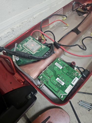 GoPed Go Ped ESR 750EX Candy Red UMI Bars Zero Error Kenda * For Parts ...