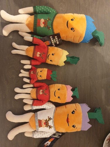 Aldi Kevin & Katie The Carrot, Chantenay, Jasper & Baby Soft Toys | eBay UK
