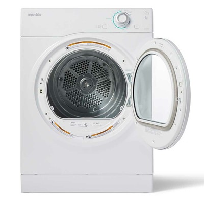 Splendide RV Stackable Dryer 4.0 Cu.Ft. 120VAC 1200 RPM DV6500X White ...