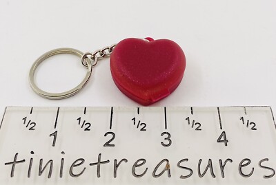 Tupperware mini keychain Heart keeper new tinietreasures | eBay