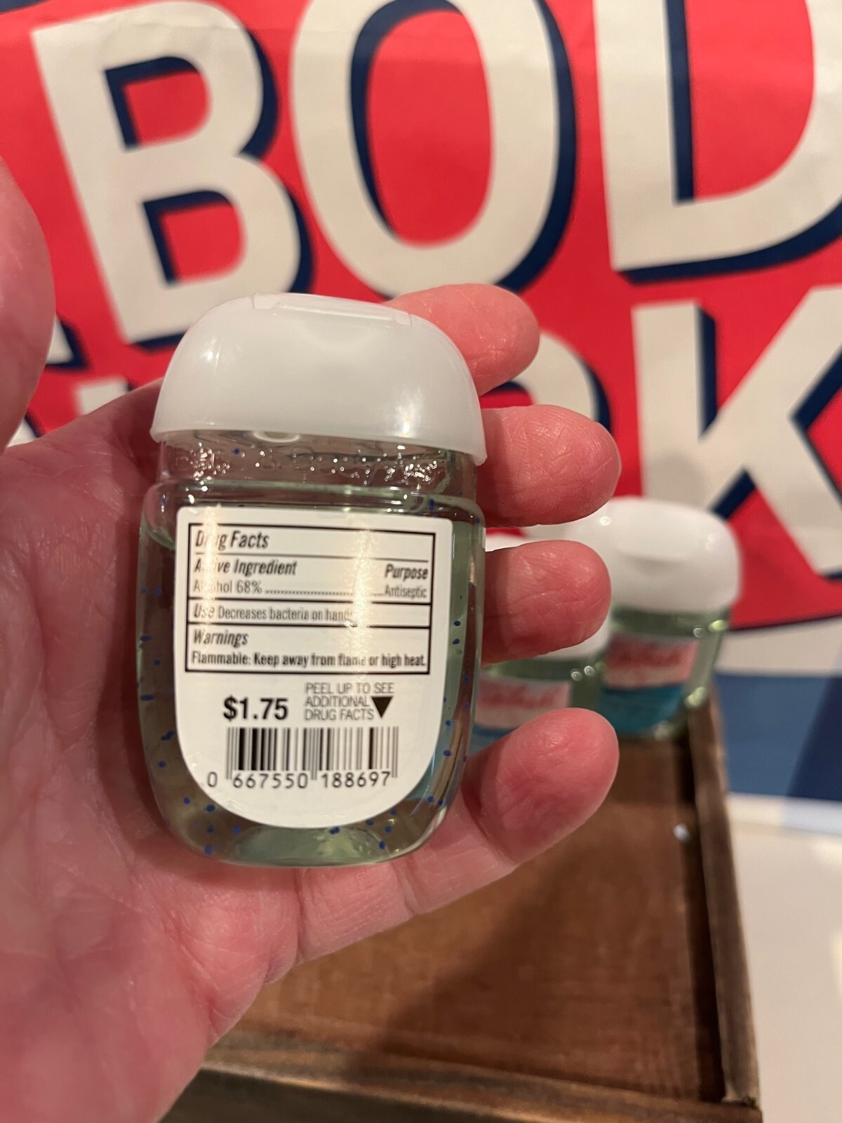 Bath Body Works Pocketbac Hand Sanitizer Anti Bac Gel TURQUOISE WATERS ...