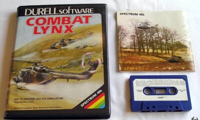 Sinclair ZX Spectrum 48K Game - COMBAT LYNX - Durell - Tested & Working ...