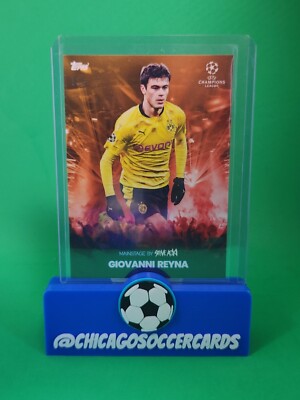 2020-21 TOPPS STEVE AOKI GIOVANNI REYNA RED /5 SSP DORTMUND USA | eBay