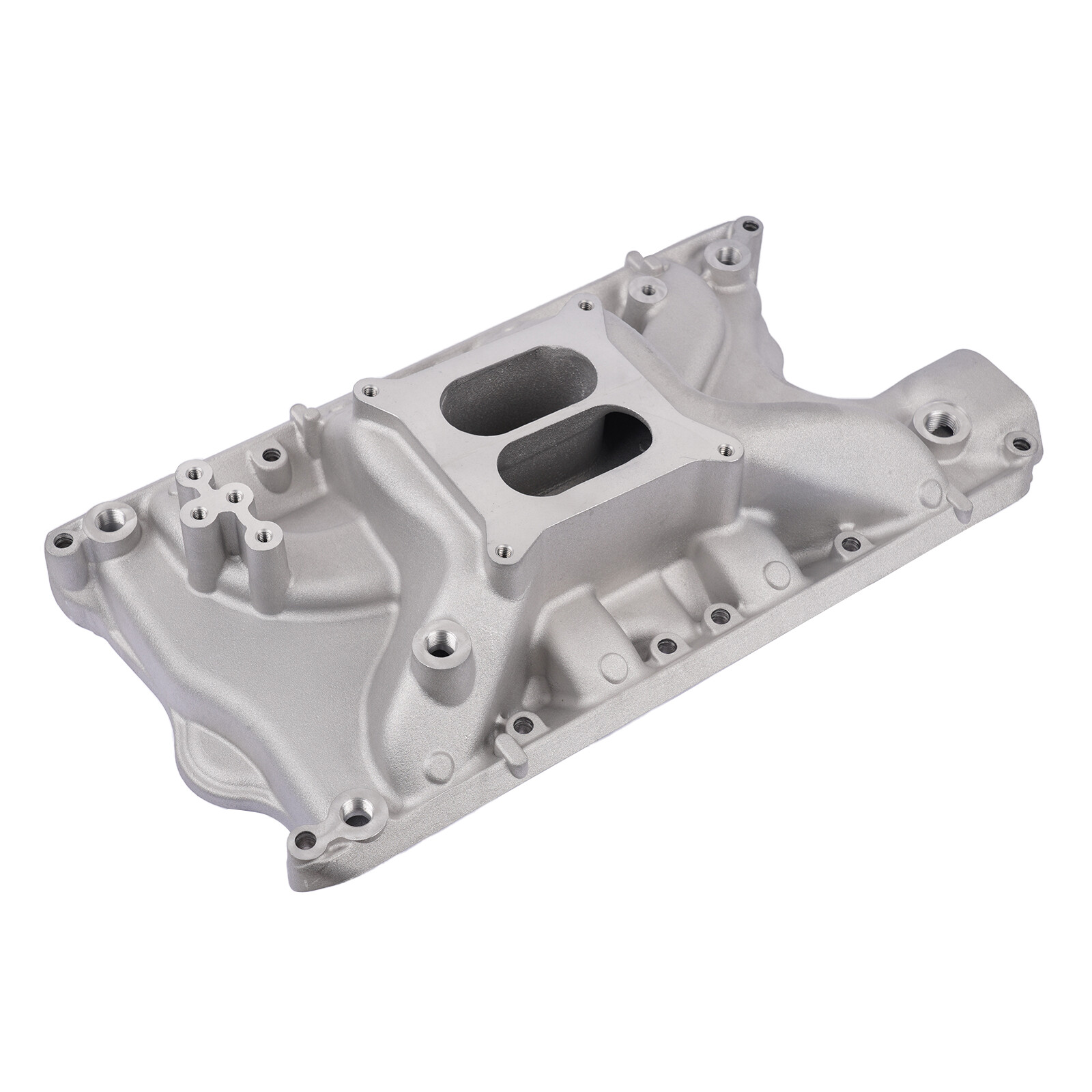 For Ford Small Block Windsor V8 5.8L 351W Aluminum Dual Plane Intake ...