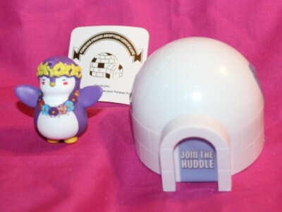 New Pudgy Penguin Blind box Igloo plastic collectable figure toy purple ...