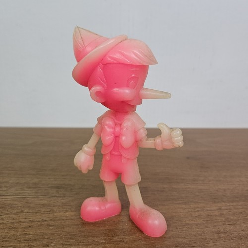 Vintage Pinocchio Toy Louis Marx Walt Disney Hard Plastic Translucent ...