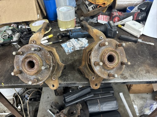 91-99 Mitsubishi 3000GT Dodge Stealth FWD Front Knuckle Spindles Pair ...