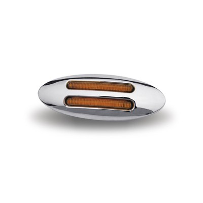 Flatline Amber LED (8 Diodes) Small Marker - Amber Led w/ Amber Lens | eBay