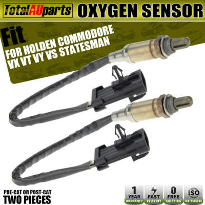 2x O2 Oxygen Sensors for Holden Commodore VX VT VY VS Statesman WH WK ...