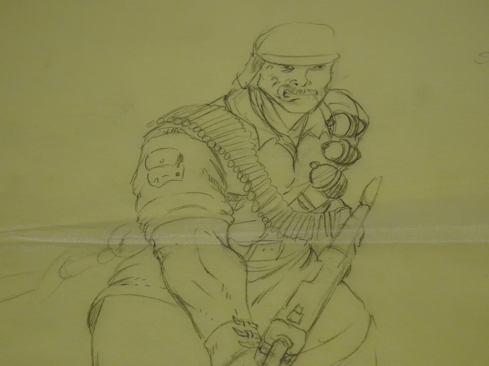 GI Joe Prototype Action Figure Concept Original Artwork Rare Vintage ...