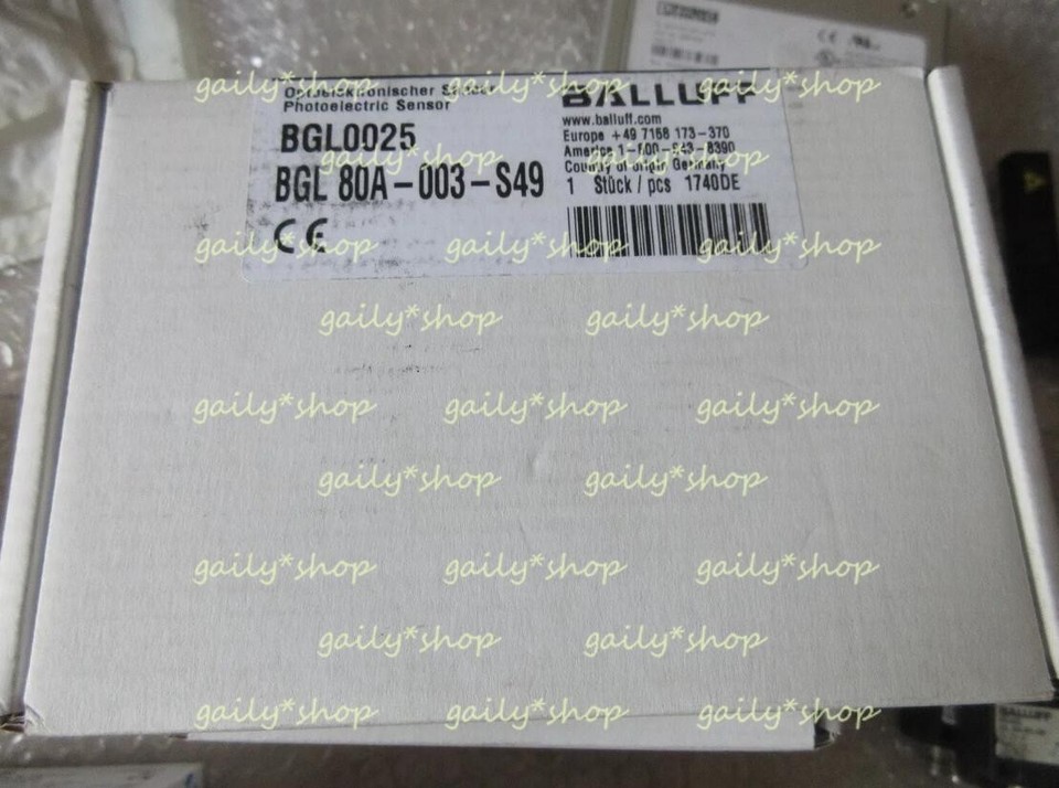 One Balluff trough photoelectric sensor BGL0025 BGL 80A-003-S49 New | eBay