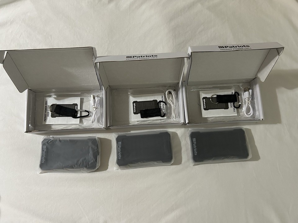 3 New In Box Patriot Power Cell CX USB Solar Charger 4Patriots Brand | eBay