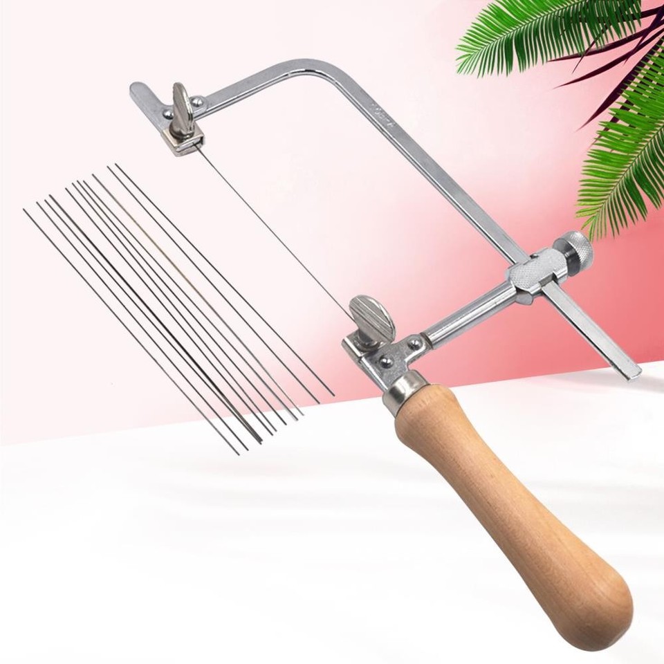 Coping Saw Steel Frame with 0K45mm Diamond Wire Saw for Jade Stone ...