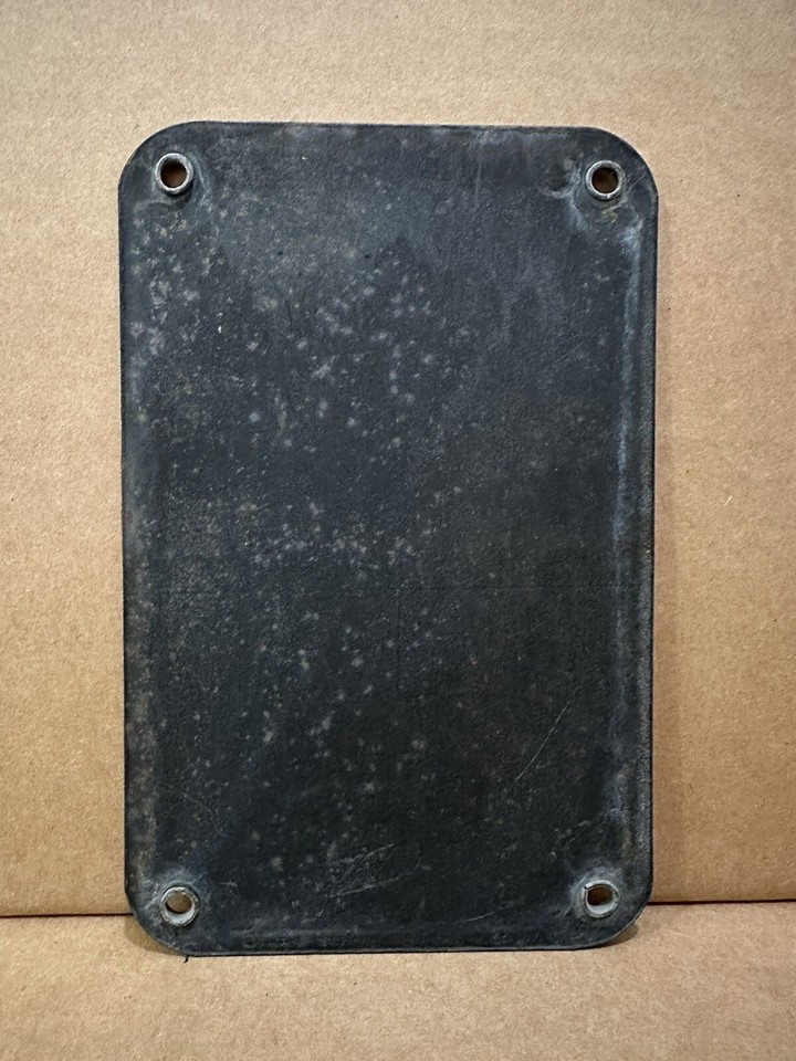 Vintage Porcelain Metal Cross Street Push Button Wait For Walk Signal ...