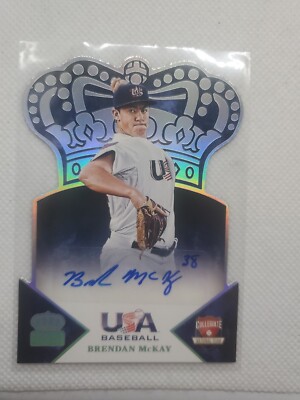 2015 Panini USA Baseball Crown Royale Silver Signatures /99 Brendan ...