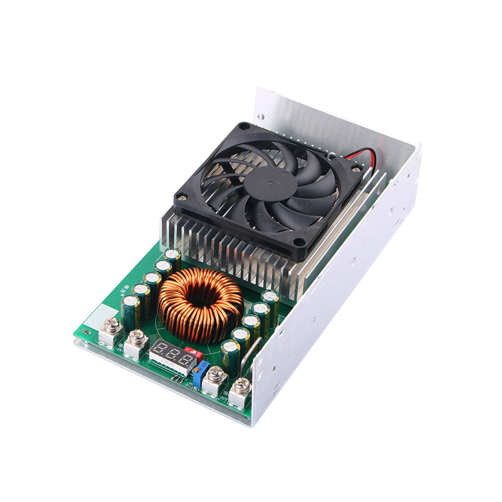 1500W 50A High Power DC-DC Adjustable Step Down Buck Converter DC25-90V ...