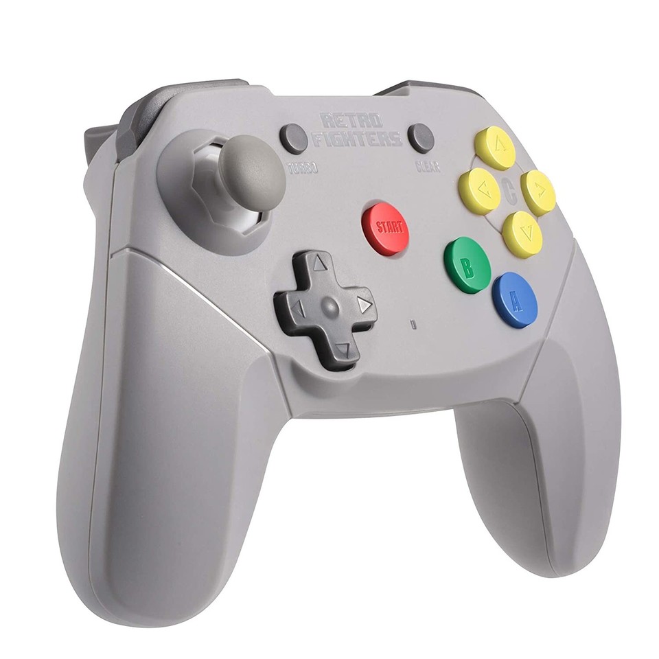 Retro Fighters Brawler64 Wireless Edition N64 Controller - Gray | eBay