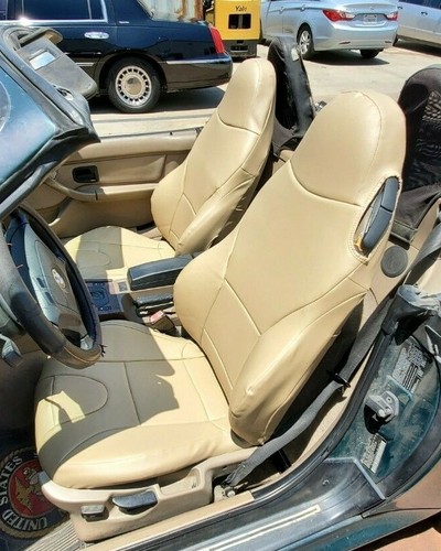for BMW Z3 SEAT COVERS 1996-2002 IGGEE CUSTOM MADE EXACT FIT 2 FRONT 13 ...