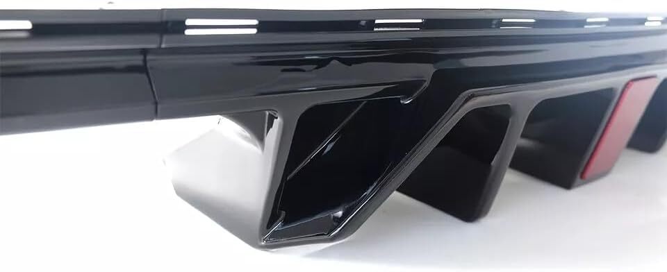For Jeep Grand Cherokee Trackhawk / SRT 14-22 Black Rear Bumper ...
