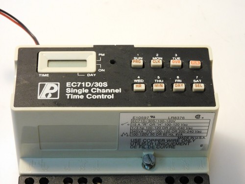 PARAGON EC71D/30S SINGLE CHANNEL TIME CONTROL 100-120V 15A 1/3HP | eBay