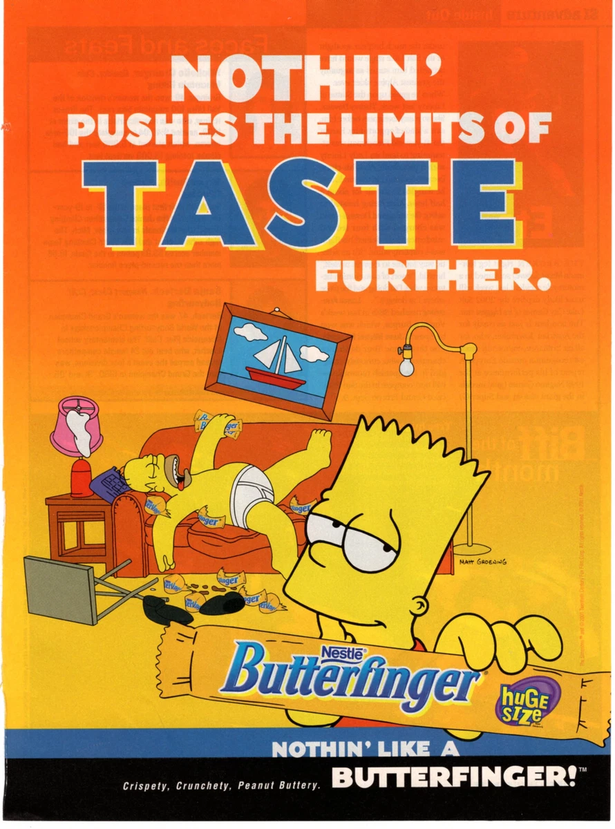 Butterfinger Simpsons Commercials