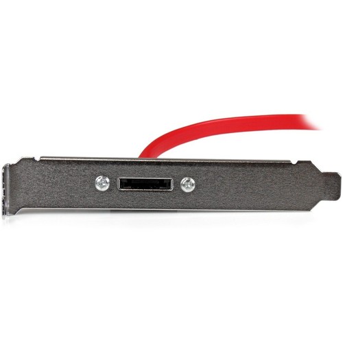 Startech 18in 1 Port Sata To Esata Plate Adapter - Esata/sata For Hard ...