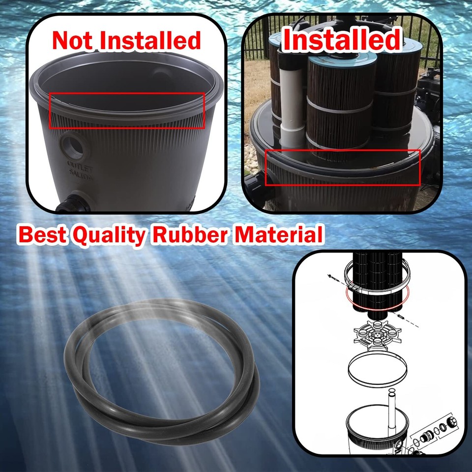 Replace For Zodiac Jandy DEL DEV CL CV Pool Filter Lid Tank O-ring ...
