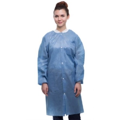VALUMAX EASY-BREATHE LAB COATS - CEIL BLUE, X-LARGE 10/PK | eBay