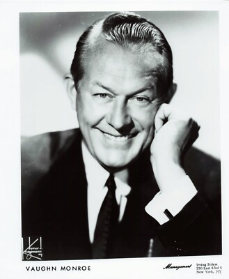 Vaughn Monroe Vintage 8x10 Press Photo | eBay