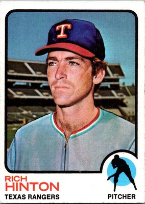1973 Topps Rich Hinton #321 Texas Rangers | eBay
