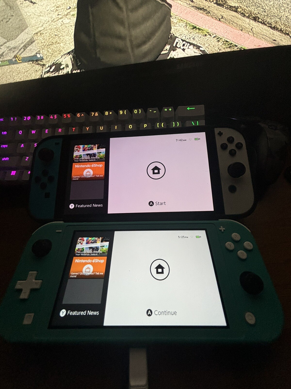 Nintendo Switch Lite Hand-Held Gaming Console - Turquoise (HDH-001) | eBay