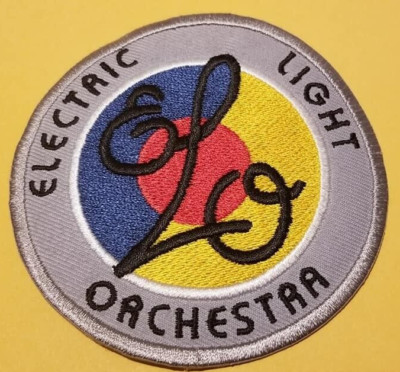 Embroidered ELO Electric Light Orchestra Rock band Patch approx 3.5" | eBay