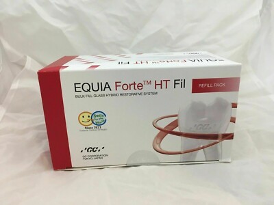 GC EQUIA Forte HT Bulk Fill Fluoride Releasing Glass Hybrid Restorative ...