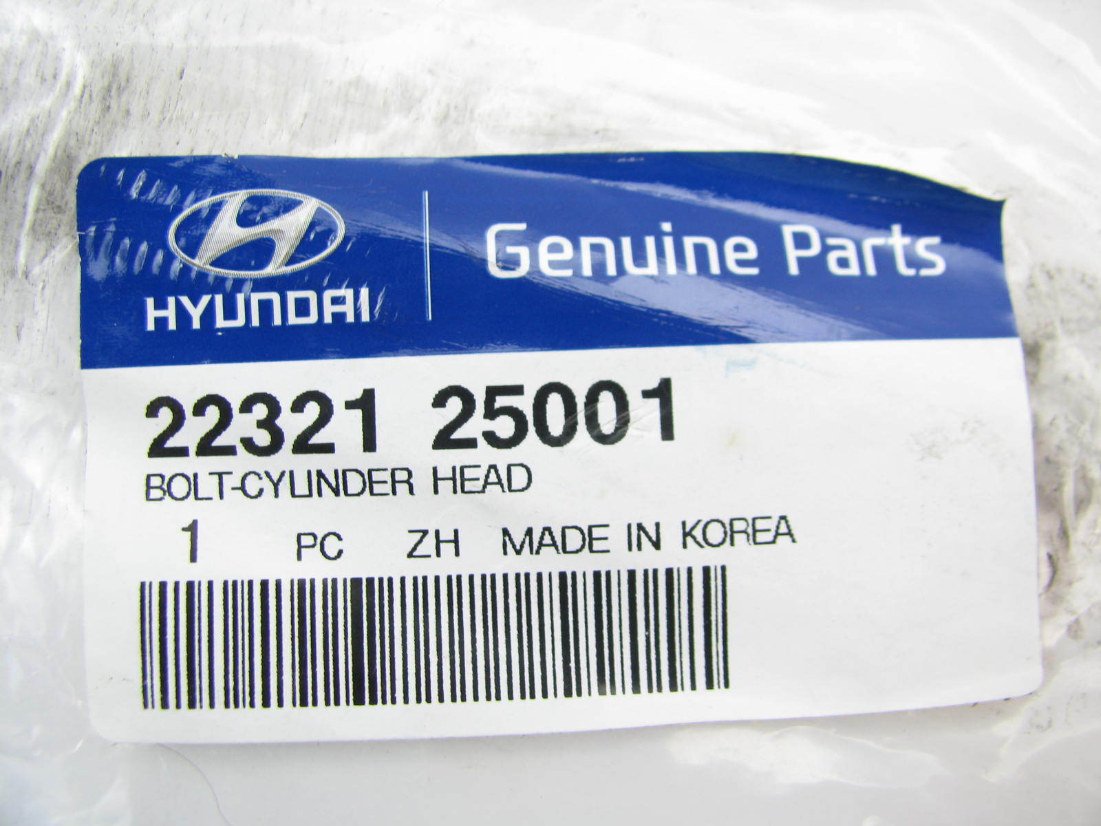 (1) New Genuine Engine Cylinder Head Bolt OEM For Hyundai 2232125001 | eBay