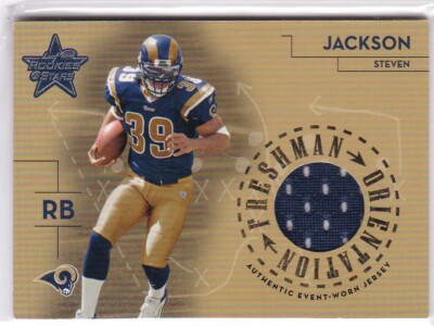 2004 Leaf Rookies & Stars Freshman Orientation Materials /500 Steven ...