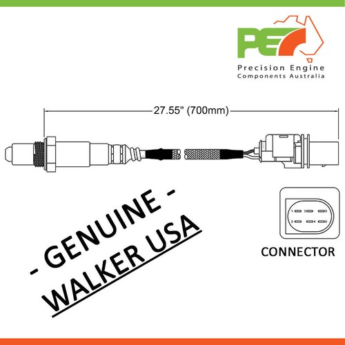 * WALKER USA * Oxygen Sensor O2 For MINI R55 R56 Clubman S Cooper S ...