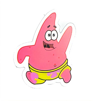 SpongeBob SquarePants Patrick Sandy Anime Manga Cartoon Water Resistant ...