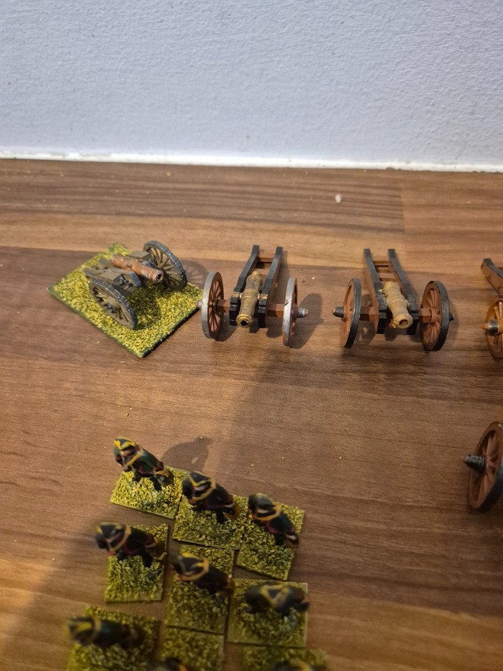 Wargames 28mm plastic figures, 45 x Artillery George Gush collection ...