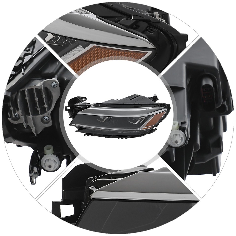 Left Headlight For 2020-2022 VW Passat S/SE/R-Line NON-SEL w/DRL ...