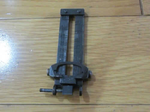 Vintage Rifle Carbine Ladder Adjustable Rear Sight Gun Parts! Exc. Cond ...