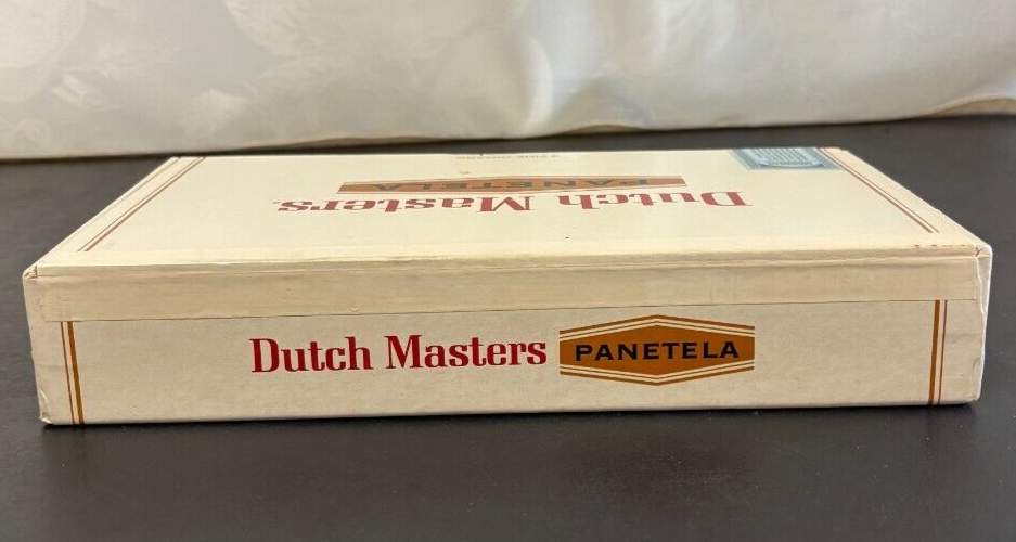 Vintage DUTCH MASTERS Panetela Cigar Box (50 fine cigars size) empty | eBay