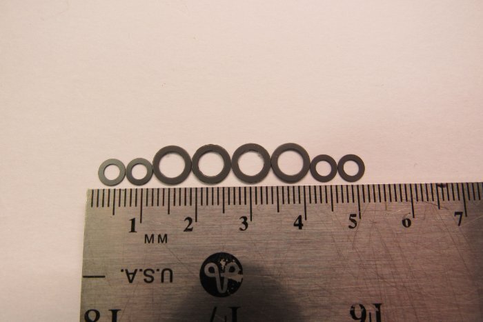 X SERIES TENSIONER TENSION PINCH MICRO WASHER SET X-7R X-1000R X-10R X ...