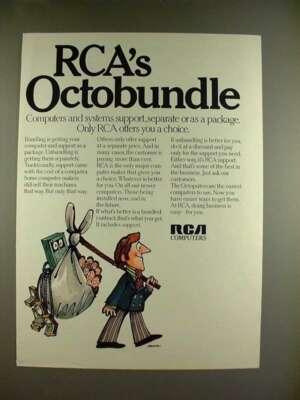 1970 RCA Computer Ad - RCA's Octobundle | eBay