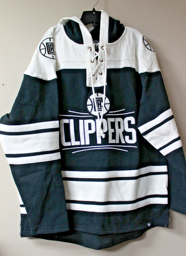 New NBA Los Angeles Clippers old time jersey style mid weight cotton ...