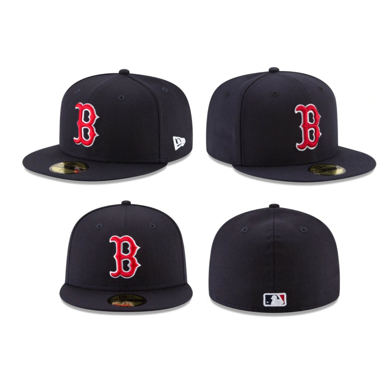 Boston Red Sox BOS MLB Authentic New Era 59FIFTY Fitted Cap - 5950 Hat ...